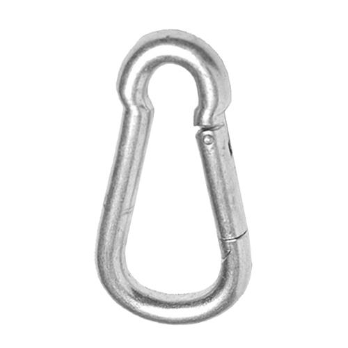 仕様：●内寸:48×17mm●線径:6mm●開口:8mm●使用荷重:120kg●材質:SUS316●重量:27g商品画像に関する注意事項：●※サイズ詳細は、エスコ寸法図を参照下さい。●画像に数字等の情報が入っている場合は、　品番末尾が対象商...