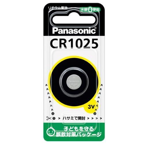 仕様：●メーカー:パナソニック(Panasonic)●型番:CR1025●規格:CR1025●直径×高さ(mm):10.0×2.5●入数:1個●重量:約0.6g●電圧:3V●用途:電卓・電子手帳などに。商品画像に関する注意事項：●画像に数字...