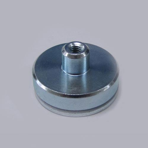 仕様：●直径:32mm●厚み:7mm●全高(ねじ穴込):15.5mm●ねじ受外径:10mm●ネジサイズ:M5●吸着力:350N(35kgf)●材質:ネオジウム磁石(N35・ニッケルメッキ加工)、軟鋼(亜鉛メッキ)●使用温度:80°C以下●雌...