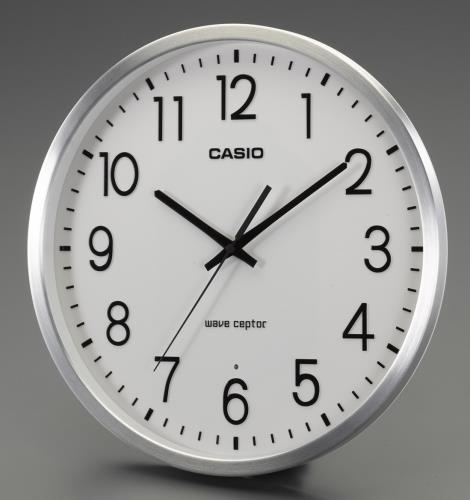 仕様：●メーカー:カシオ(CASIO)●型番:IQ-2100J-8JF●サイズ:φ360×52mm●重量:1200g●周波数:40/60kHz自動選局●ケース材質:樹脂/アルミ枠●風防:ガラス●電源:単3電池×1本(付属)●電池寿命:約1年...
