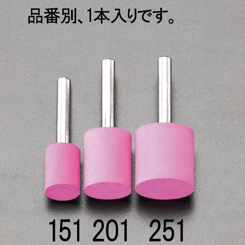 仕様：●メーカー:ミニター●型番:DB4233●最大回転数:10,000rpm●粒度:#320●軸径:φ6.0mm●直径:25mm●高さ:25mm●全長:60mm●適合素材:ステンレス鋼、合金工具鋼、アルミニウム●硬さ:ハードタイプ●入数:...