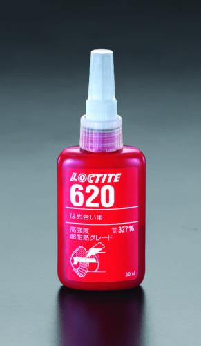 仕様：●メーカー:LOCTITE(ロックタイト)●型番:235288●商品名:620●内容量:50ml●使用温度:-55~230°C●色:緑●硬化時間:60分●用途:小型モーター/シャフトベアリングなどの固定にブッシュ、ベアリング、ファンと...