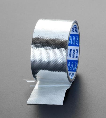 仕様：●メーカー:ニトムズ●型番:J3520●サイズ:50mm×3m●厚み:0.21mm●材質:基材:ガラスクロスアルミ箔粘着剤:シリコーン系●用途:ポット式ストーブや高温ダクトの補修に●使用温度範囲:-50~250°C●内芯径:76mm(...