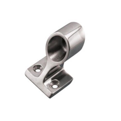 仕様：●適用パイプ外径(mm):25●プレートサイズ(mm):32×41●全高(mm):60●取付穴径:φ4.8mm●角度:120°●材質:SUS316●重量(g):149.6●止め型●取付ねじ無し●SUS316製で耐食性と耐久性に優れてい...