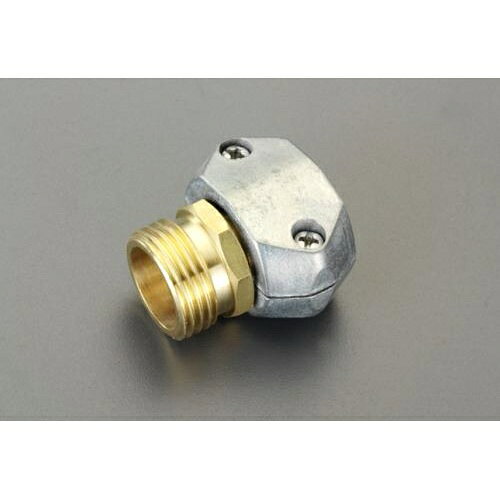仕様：●サイズ:44×41mm●適合ホース内径:5/8”(15mm)・3/4”(19mm)●ねじサイズ:3/4”NHオス●材質:真鍮●ゴム・プラスチックホース用●耐久性に優れた真鍮製●ビスはステンレス製●ホース先端への取り付けや破損時の継手...