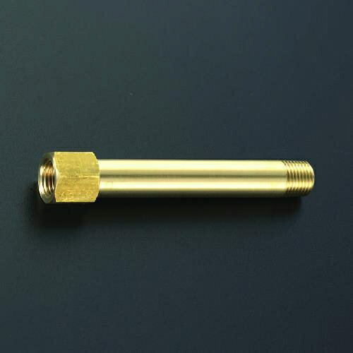 仕様：●メーカー:栗田製作所●型番:LN1/4×100●取付ねじ:R1/4”×Rc1/4”●全長:100mm●使用圧力:1.0MPa●材質:真鍮●金型用商品画像に関する注意事項：●画像に数字等の情報が入っている場合は、　品番末尾が対象商品の...