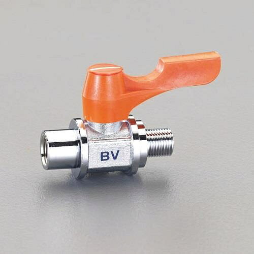 仕様：●メーカー:アソー(ASOH)●型番:BV-1011●取付ねじ:雄:G1/8”雌:Rc1/8”●ボア径:6mm●使用圧力:0.98MPa以下(※真空状態では使用不可)●使用温度:-10~80°C(凍結箇所を除く)●使用流体:空気・水・...