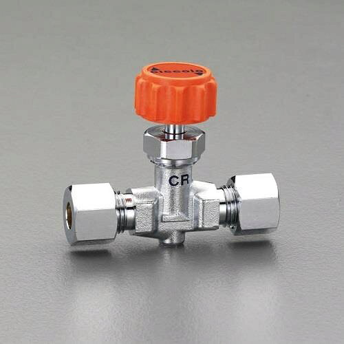 仕様：●メーカー:アソー(ASOH)●型番:CR-2206●銅管外径:6×6mm●使用圧力:0.98MPa●使用温度:-10~80°C(凍結箇所は除く)●使用流体:空気・水・油●材質:真鍮(クロムメッキ仕上げ)●銅管用リング型のストレートタ...