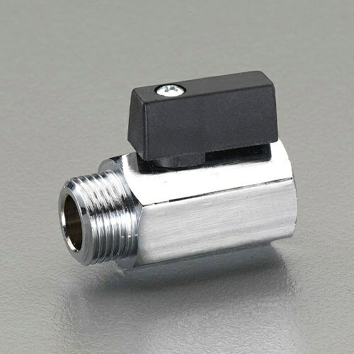 仕様：●適用流体:空気・水●使用温度範囲:-10~90°C●最高使用圧力:1.0MPa●ねじサイズ:オス:G1/2”メス:G1/2”●全長:48mm●六角対辺:25mm●高さ:42mm●内径:10mm●重量:約130g●材質:本体:真鍮(ニ...