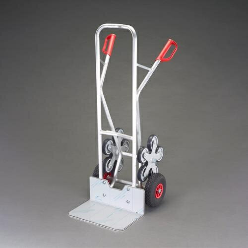 仕様：●積載均等耐荷重:200kg●荷台サイズ:300×480mm●全高(mm):1300●全幅:590mm●車輪径:ゴム車輪(エアー入り):φ260×85mm、TPE(熱可塑性エラストマー)車輪:φ125×32mm●重量:16kg●材質:...