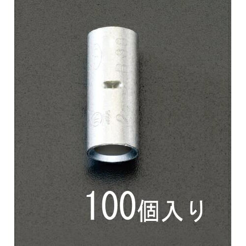 仕様：●メーカー:ニチフ●型式:B5.5●電線抱合範囲:単線:1.82~2.89mm撚線:2.63~6.64mm2AWG:12-10●全長:15mm●材質:無酸素銅 (電気すずメッキ)●入数:100個●銅線用裸圧着スリーブ(B形)●突き合せ...