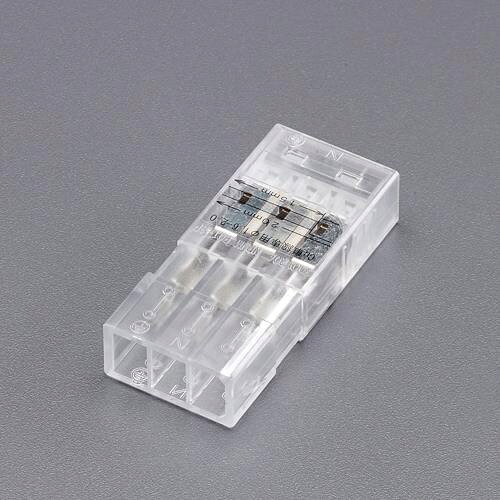 仕様：●メーカー:ニチフ●型番:NPJM R01-3P●適合電線:VVF(VA)線φ1.6mm×3心・φ2.0mm×3心●定格:20A/300V●絶縁体最高使用温度:120°C●材質:コネクタボディ:ポリカーボネートコンタクト:銅合金(すず...