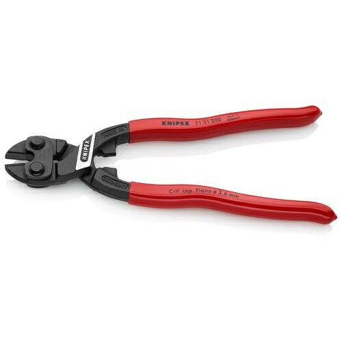 仕様：●メーカー:KNIPEX(クニペックス)●型番:71 31 200●切断能力:軟線:φ6.0mm中硬線:φ5.2mm硬線:φ4.0mmピアノ線:φ3.6mm●全長:200mm●重量:330g●材質:クロムバナジウム鋼●仕上げ:防錆磨き...