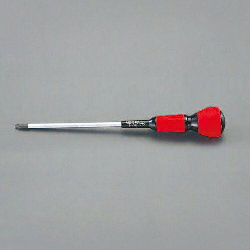 仕様：●メーカー:ESCOオリジナル●先端:(+)#2●軸径:6.3mm●軸長:250mm●全長:350mm●生産国:日本●ハンドルは手の平に収まる抜群のフィット感●押しながらトルクもよく伝わるグリップ形状●六角軸形状●先端マグネット付き商...