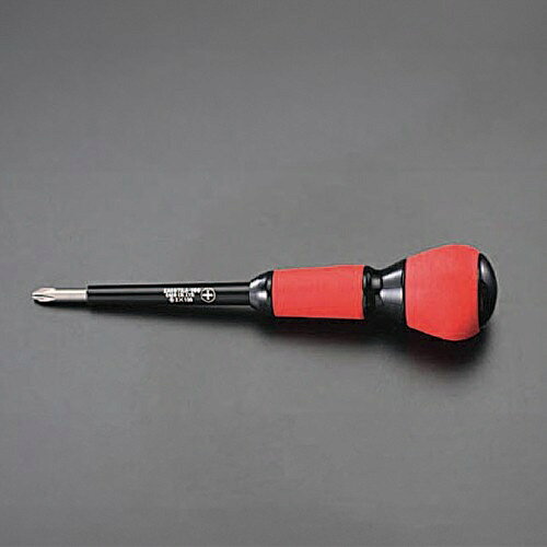仕様：●メーカー:ESCOオリジナル●先端:(+)#2●軸径:6.3mm●軸長:100mm●耐電圧:1000V●生産国:日本●軸部絶縁タイプ●ハンドルは手の平に収まる抜群のフィット感●押しながらトルクもよく伝わるグリップ形状●六角軸形状●先...