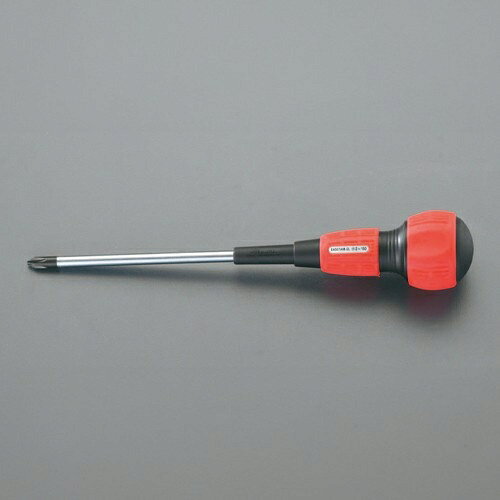 仕様：●メーカー:ESCOオリジナル●先端:(+)#3●軸径:6.3mm●軸長:150mm●重量:106g●生産国:日本●ハンドルは手の平に収まる抜群のフィット感●押しながらトルクもよく伝わるグリップ形状●先端マグネット付き商品画像に関する...