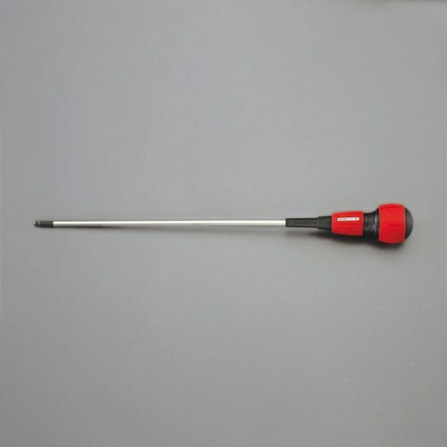 仕様：●メーカー:ESCOオリジナル●サイズ:6mm●軸長:300mm●生産国:日本●ハンドルは手の平に収まる抜群のフィット感●押しながらトルクもよく伝わるグリップ形状●軸長300mmの超ロングタイプ●ボールポイント付き商品画像に関する注意...