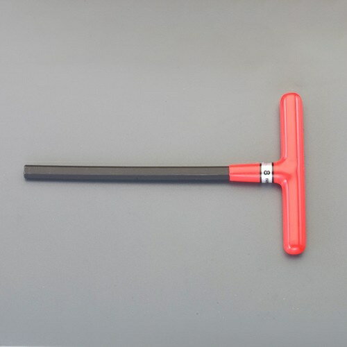 仕様：●メーカー:ESCOオリジナル●サイズ:8.0mm●全長:250mm●T型ロング六角レンチ●ビニールグリップ付き商品画像に関する注意事項：●画像に数字等の情報が入っている場合は、　品番末尾が対象商品の画像となります。