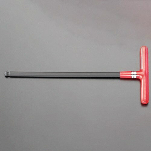 仕様：●メーカー:ESCOオリジナル●サイズ:3.0mm●軸長:205mm●全長:250mm●ボールポイント付き●ビニールグリップ付き商品画像に関する注意事項：●画像に数字等の情報が入っている場合は、　品番末尾が対象商品の画像となります。