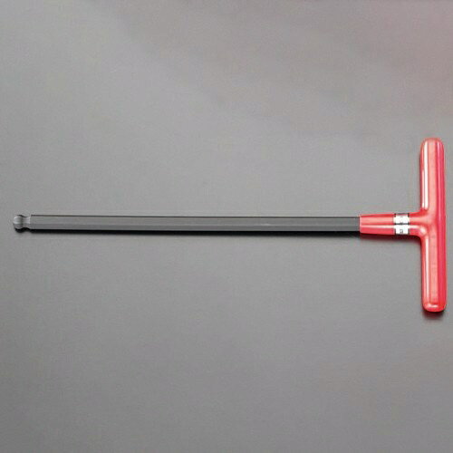 仕様：●メーカー:ESCOオリジナル●サイズ:8.0mm●軸長:205mm●全長:250mm●ボールポイント付き●ビニールグリップ付き商品画像に関する注意事項：●画像に数字等の情報が入っている場合は、　品番末尾が対象商品の画像となります。