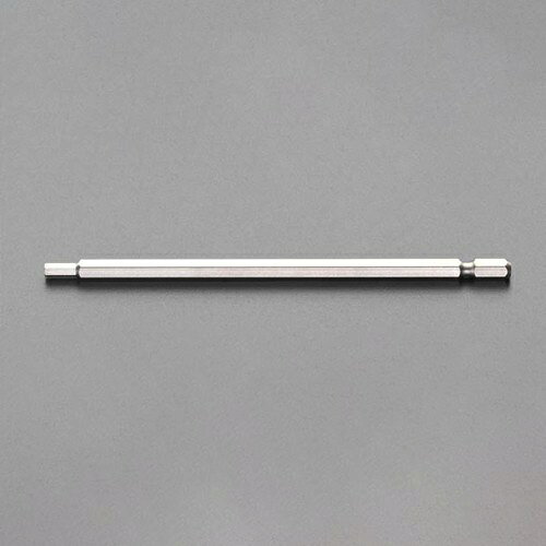 仕様：●メーカー:ESCOオリジナル●サイズ:6mm●全長:150mm●軸径:6.35mm●六角シャンク:1/4”●材質:クロムモリブデンバナジウム鋼商品画像に関する注意事項：●画像に数字等の情報が入っている場合は、　品番末尾が対象商品の画...