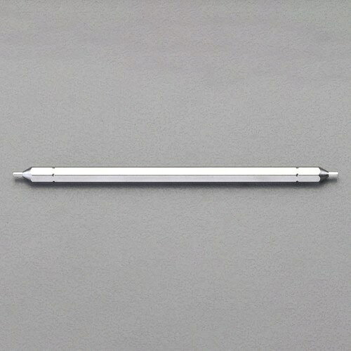 仕様：●メーカー:ESCOオリジナル●サイズ:6mm●全長:125mm●六角シャンク:1/4”●重量:35g●片側ボールポイント付き●錆に強い無電解ニッケル表面処理商品画像に関する注意事項：●画像に数字等の情報が入っている場合は、　品番末尾...
