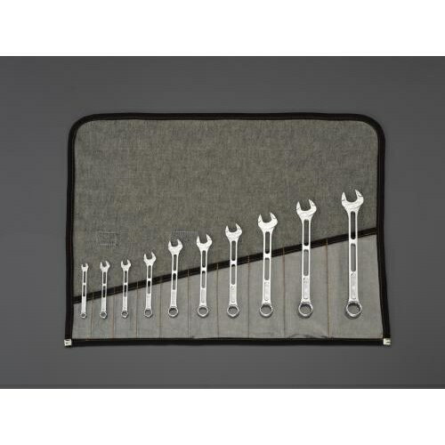 仕様：●メーカー:旭金属工業(ASAHI)●型番:※ESCOオリジナルセット品●シリーズ:LIGHTOOL(ライツール)●サイズ:5.5・7・8・10・12・13・14・17・19・24mm(10本組)●全長:100~280mm●材質:クロ...