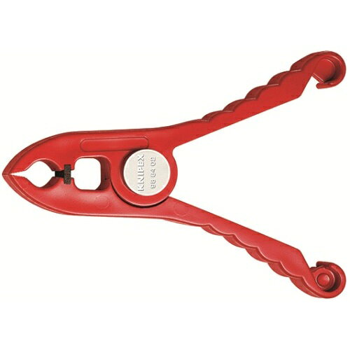 仕様：●メーカー:KNIPEX(クニペックス)●型番:98 64 02●全長:150mm●つかみ能力:15mm●材質:グラスファイバー補強プラスチック●重量:61g●1000V絶縁●絶縁マットの保持に●バネが内蔵されているので、簡単に使用で...