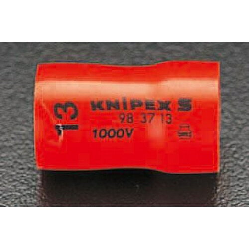 仕様：●メーカー:KNIPEX(クニペックス)●型番:98 37 14●差込角:3/8”●全長:46mm●サイズ:14mm●外径:23.7mm●材質:クロムバナジウム●重量:39g●1000V絶縁商品画像に関する注意事項：●画像に数字等の情...