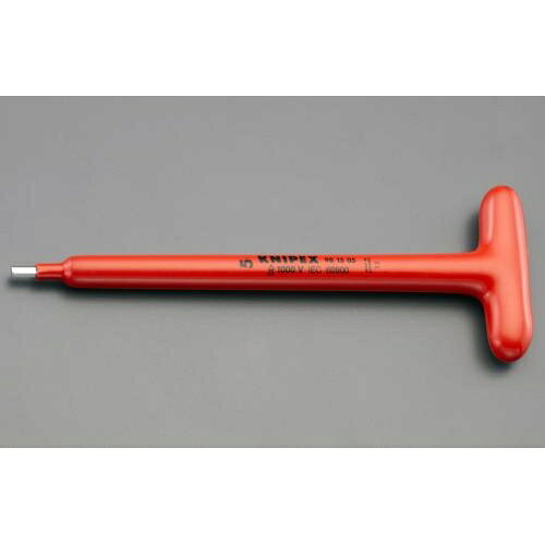 仕様：●メーカー:KNIPEX(クニペックス)●型番:98 15 06●全長:250mm●サイズ:6.0mm●軸長:240mm●ハンドル幅:90mm●非絶縁ブレード長:10.0mm(±2)●重量:452g●1000V絶縁商品画像に関する注意...