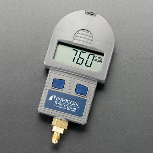 仕様：●電源:9Vアルカリ乾電池×1個(付属)●表示範囲:0~1Pa●精度:0~2000ミクロン:±10ミクロン2000ミクロン以上:±10%(測定値) ●接続径:UNF7/16-20(1/4”フレア)ステンレス合金製ポート●計測方式:ピラ...
