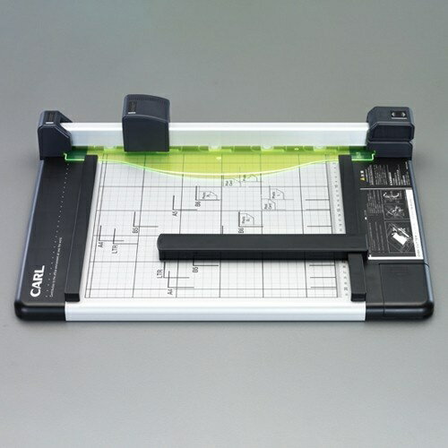 仕様：●メーカー:カール事務器(CARL)●型番:DC-210N●裁断幅(mm):310(A4)●台サイズ(W×D)mm:360×490●裁断枚数:丸刃:40枚(約3.6mm厚)2往復で40枚裁断(目安)ミシン刃:3枚(約0.27mm厚)●...