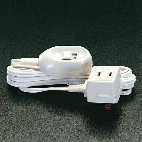 仕様：●メーカー:明工社●型番:MK5422●定格容量:10A・125V(1000W)●適用電線:VFF 1.25mm2●コード長:2.5m●10A リモートスイッチ●RoHS10物質対応商品画像に関する注意事項：●画像に数字等の情報が入っ...