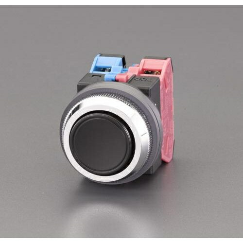 仕様：●メーカー:IDEC●型番:ABN111B●定格容量:600V/10A●押ボタン色:黒●ボタン形状:丸形●ボタン径:24mm●接点構成:1a1b●接点仕様:銀接点●動作方式:モメンタリ形●端子形状:M3.5ねじ端子●保護構造:IP65...