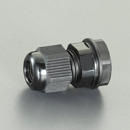 仕様：●適用ケーブル径:22~32mm●ねじサイズ:M40×P1.5●取付穴径:40mm●防水保護等級:IP68●材質:ナイロン66●入数:10個商品画像に関する注意事項：●※10個入サイズ詳細は、エスコ寸法図をご参照下さい●画像に数字等の...
