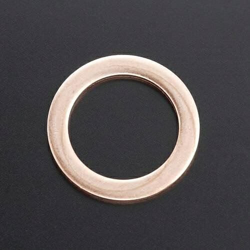 仕様：●内径:4.0mm(公差:0~+0.5mm)●外径:8.0mm(公差:-0.5~+0.1mm)●厚み:1.0mm(公差:-0.1~+0.1mm)●材質:銅(C1100-1/2H)●入数:30●銅パッキン(ワッシャー)商品画像に関する注...