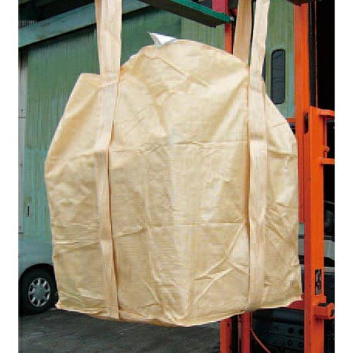 仕様：●容量:1,003L●サイズ:860×860×1130(H)mm●耐荷重:1,000kg●材質:ポリプロピレン●重量:1.7kg●用途:土木産廃用●排出口:無し●注入口全開タイプ●注入口はひもで巾着できるようになっています。●ワンウェ...