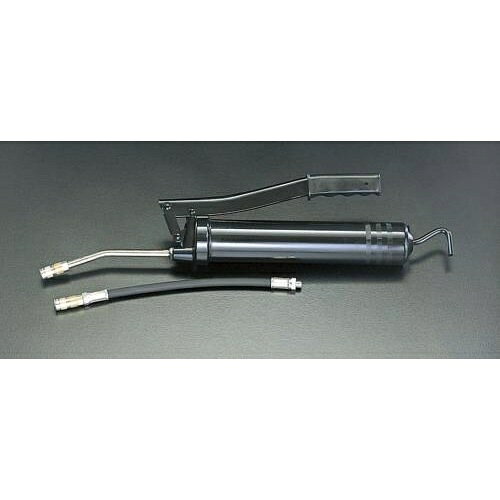 仕様：●容量:500ml●ノズル長:150mm●ノズル取付ネジサイズ:G1/8”●吐出量(cm3/ストローク):1.6●最大吐出圧力:40MPa●筒長:310mm●本体チューブ壁厚:1.0mm●ピストン軸径:9mm●サイズ:390×120×...
