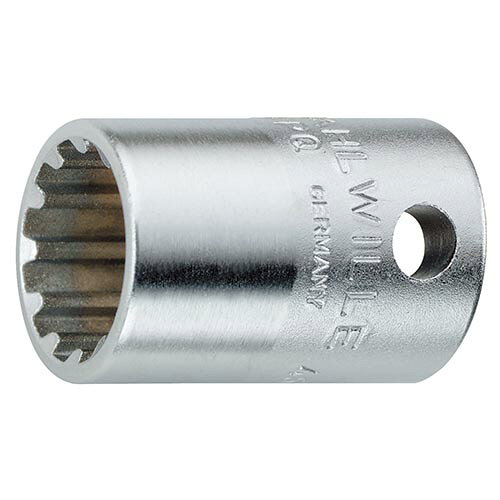 特長：より高品質なHPQシリーズの3/8”SQスプラインソケット。仕様：差込角(”SQ)：3/8スプラインサイズ：12サイズ(”)：3/8全長(L；mm)：26.5ソケット部外径(d1；mm)：13.7差し込み部外径(d2；mm)：16.5...