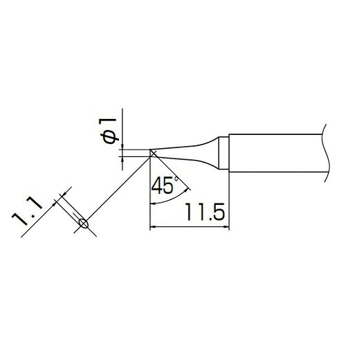 特長：カット面のみはんだめっきしています。仕様：適用製品：FM2026-03/FM2026-05対応するノズル組品：B2899(ノズル組品F)注意：※対応するノズル組品を必ず装着してください。　●代表画像について 商品によっては、代表画像を...