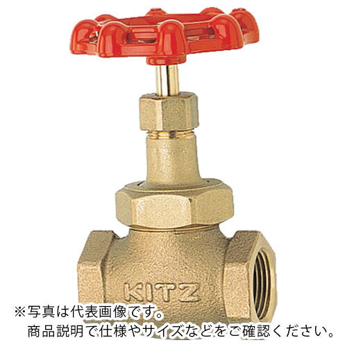 用途：静流水用。仕様：呼び径(A)：10呼び径(B)：3/8全長(mm)：53高さ(mm)：88ハンドル径D(mm)：55呼び径(mm)：17.30最高圧力1.18MPa(静流水120℃以下)ジスク入グローブ弁材質／仕上：青銅（CAC）