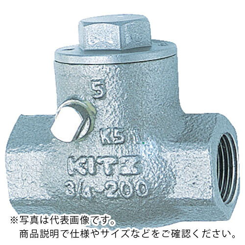 特長：逆流をシャットアウトします。用途：静流水・油・ガス・空気・脈動水用。（可燃性ガス・毒性ガスは不可）仕様：呼び径(A)：40呼び径(B)：1 1/2全長(mm)：120高さ(mm)：72呼び径(mm)：48.60最高圧力1.4MPa(静...