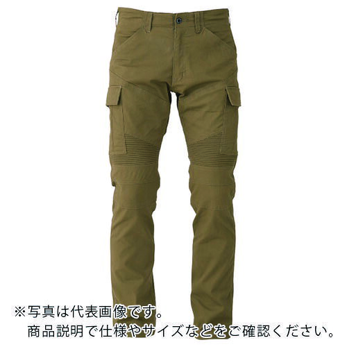 特長：ライダースパンツとG-CARGOのこだわりのタイトシルエットを融合させた、全く新しいワークカーゴの形です。大き目のサイドポケットや膝の蛇腹プリーツなど、ワイルドなスタイルに動きやすい機能性をプラスしています。用途：カジュアルに、作業用...