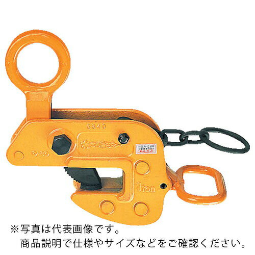 特長：ロックハンドルによる締め付けロック機構付です。グリップによりワークへの取り付け・取り外しが容易です。S・M・A・Я・T管理アプリに対応し、無料で登録できます。用途：構造用形鋼や平鋼板の横吊り作業に。仕様：基本使用荷重(t)：0.5クラ...