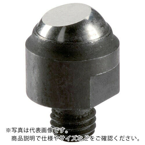 特長：最大9度までワークの面にならって揺動します。パッドには反転防止機能が付いています。用途：ストッパー、位置決め、サポート、スラストパッドなど。固定冶具のワークとの接触部品に。仕様：ねじ寸法：M8ボルト径(mm)：M8対辺寸法(mm)：1...