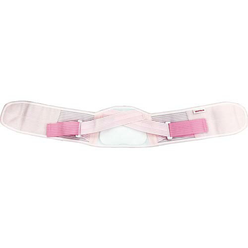 特長：ソフトな装着性ながら腰椎から骨盤にかけてしっかりサポートします。用途：腰用サポーター。仕様：色：パステルピンクサイズ：Mウエスト(cm)：65〜85加圧タイプ材質／仕上：本体：ポリエステル、ナイロン、ポリウレタン、ポリプロピレン面ファ...