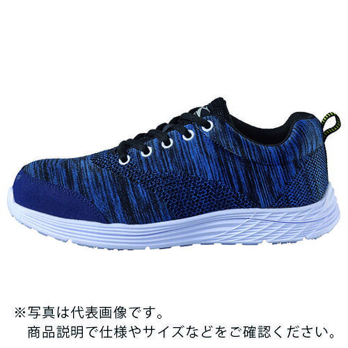 特長：超軽量シューズで、フットワークが必要な作業にオススメです。用途：一般作業に。仕様：寸法(cm)：24.5足幅サイズ：EEE色：ネイビーUS(アメリカ)規格サイズ：6.5UK(イギリス)規格サイズ：6.5EU(ヨーロッパ)規格サイズ：3...