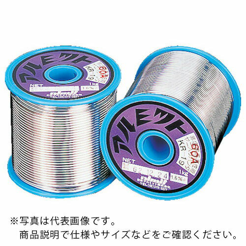 特長：ステンレス端子、バイメタルおよびニッケルメッキなどメッキ処理をした部品のはんだ付けに最適です。用途：電気・電子機器の配線、接続などの端子付。仕様：線径(mm)：0.50鉛フリーはんだ対応：非対応融点(℃)：固相：183℃　液相：190...