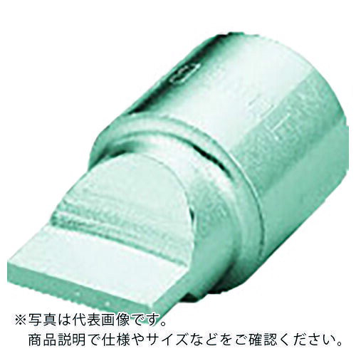 特長：ラチェットハンドルなどに取り付けて使用することにより、締め付け、緩めができます。仕様：刃先：［［−］］3.8×24.0差込角(mm)：12.7全長(mm)：40刃先(mm)：［［−］］3.8×24.0材質／仕上：構造用鋼　●メーカー取...