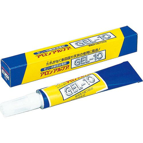 特長：ゼリー状であるため、垂直面に塗布しても垂れません。糸引きがなく塗布しやすくしてあります。用途：木材や多孔質材料の接着。専用硬化促進剤との併用によりポッティングや盛り上げ接着も可能。仕様：色:透明容量(g):20固着時間(23°C):5...